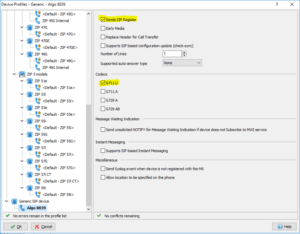 Configure a generic SIP device on Zultys phone system - Vatacom